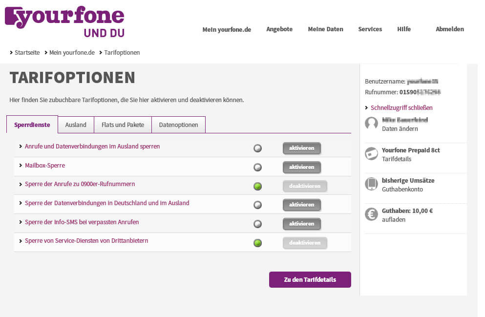 Prepaid-Tarif von yourfone im Prepaid-Wiki-Check - Prepaid-Wiki ...