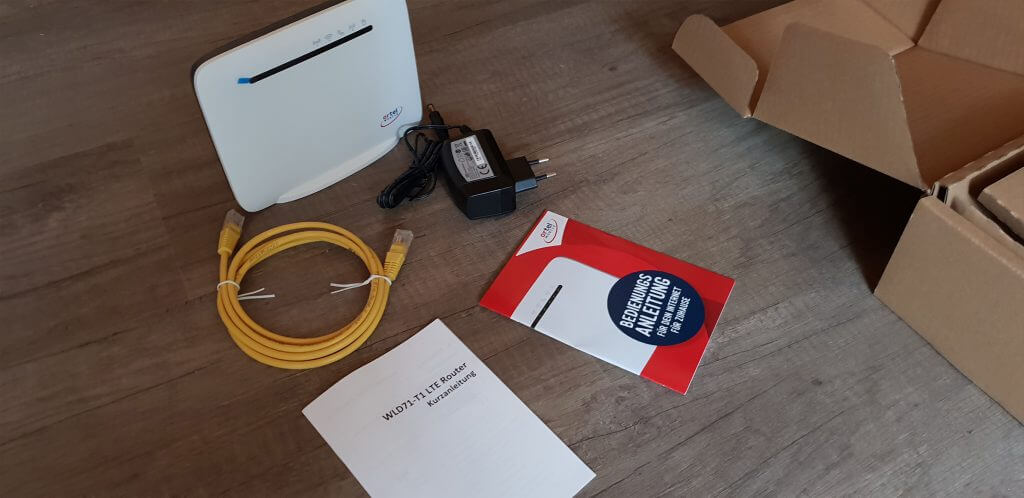 Erster Internet Zuhause Tarif als Prepaid von Ortel Mobile im Test ...